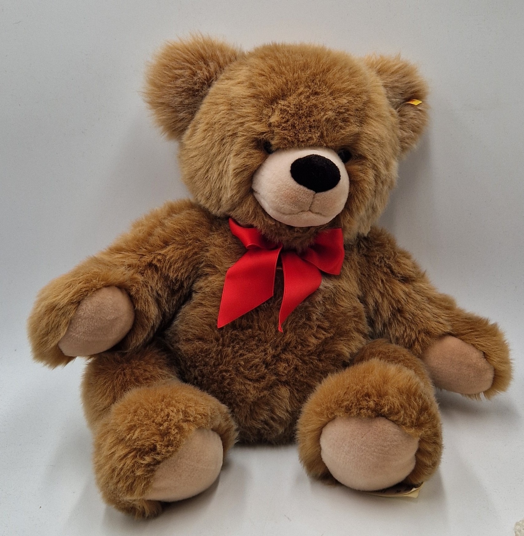 STIEFF Extra Large PLUSH TEDDY BEAR. (Steiff was founded in 1880 by ...