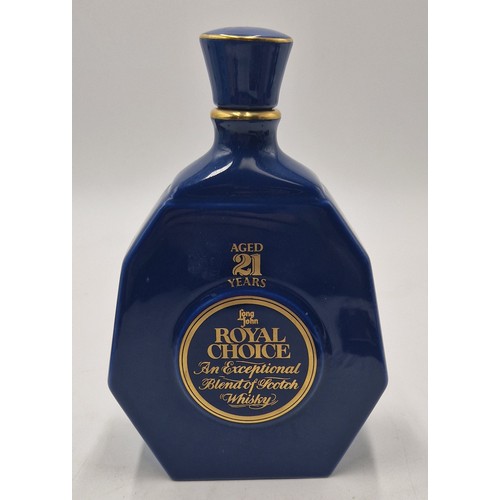 CARLTON WARE ROYAL CHOICE WHISKY DECANTER (Frederick Wiltshaw and the ...