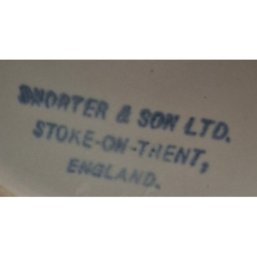 SHORTER & SONS SAUCE BOAT & STAND IN FORM OF A FISH. (Shorter & Sons ...