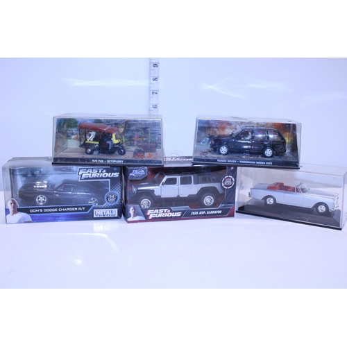 A selection of assorted die-cast models