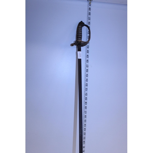 A Victorian British Officers Sword marked E. Thurkle Soho London, blade ...