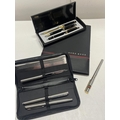 A selection of new pen sets and a Hugo Boss notepad