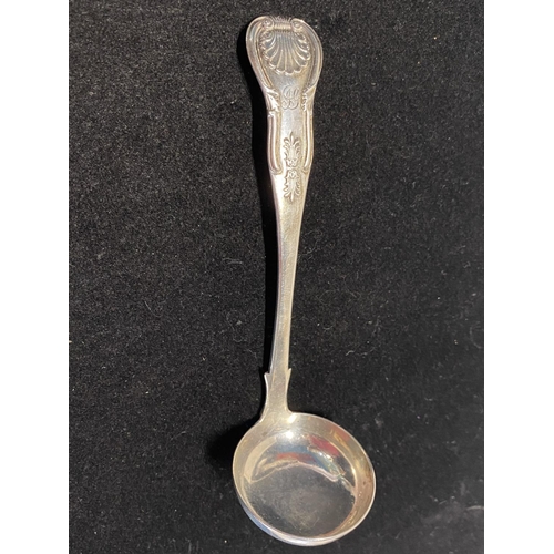 A hallmarked for Edinburgh 1861 silver toddy spoon by MacKay and ...