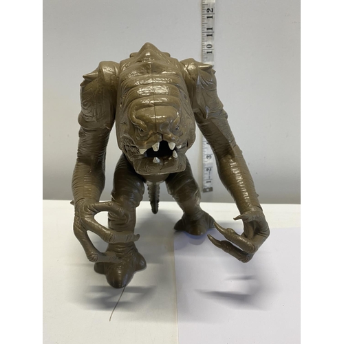 A 1984 Star Wars Rancor model by Kenner