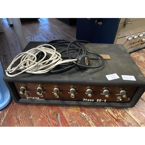 A Fal phase 50-4 amplifier (untested), shipping unavailable