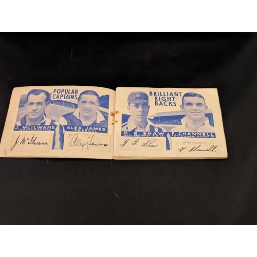 A antique 'The Champion Album of Famous Footballers' autographs and ...