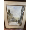 A framed original watercolour by Stuart Hirst 1988 54x71cm, shipping ...