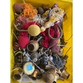 A Collection of Disassembled Perfume Atomizer Parts and Textile ...