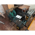 DEUBA Germany Green Garden Utility Cart. L 105cm x W 45cm x H 73cm ...
