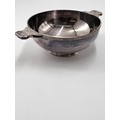 Sterling Silver Quaich with Presentation Inscription on Front Presented ...