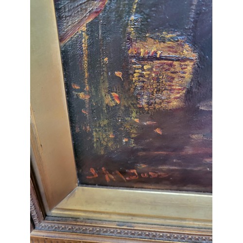 Original Oil Painting by J.M.Dodds R.S.A Titled a Lonely Life Signed ...