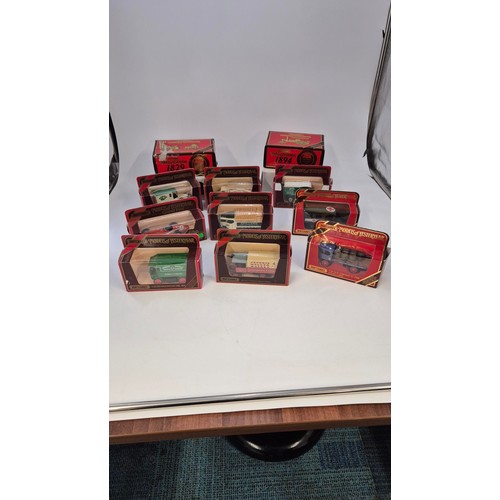 Eleven Matchbox Models of Yesteryear Vehicles & Matchbox Price Guide Book