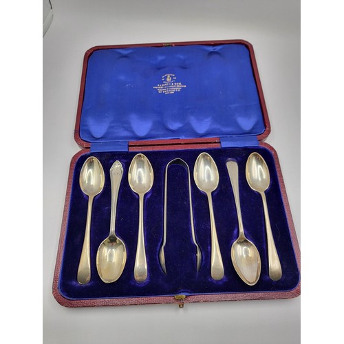 Set of Five Sterling Silver Teaspoons & One Other Spoon as Seen in ...