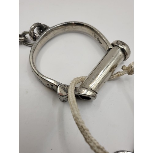 Hiatt Best Handcuffs with Key & Working Good Condition