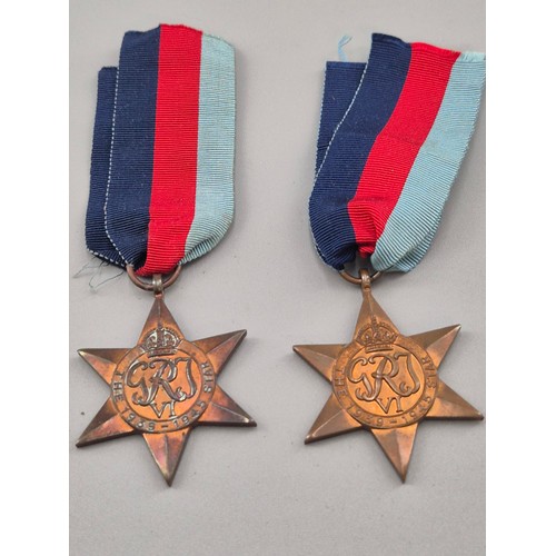 Collection of Medals Includes The Africa Star & Ribbon. Two Atlantic ...