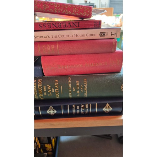 Collection of Mixed Books Includes Large Folio & Others