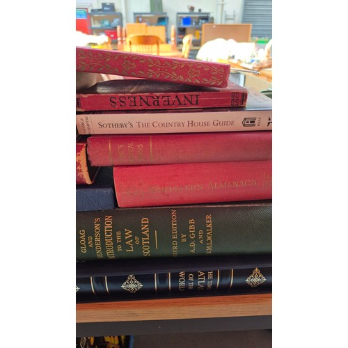 Collection of Mixed Books Includes Large Folio & Others