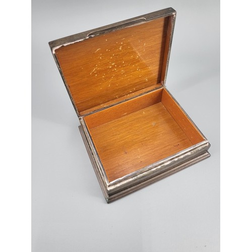 Siam Thailand Sterling Silver Cigarette Desk Box in Very Nice Condition ...