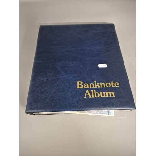 Album Containing Mixed Bank Notes