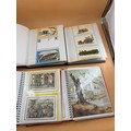 Folders Containing Various Postcards