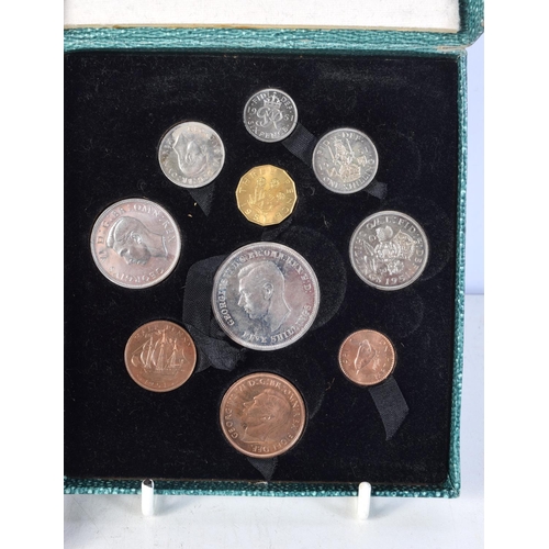 A 1951 Festival of Britain Royal mint coin set together with a ...