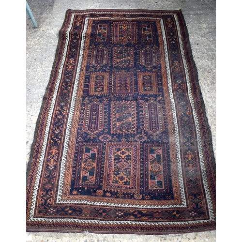 A Turkman rug 192 x 108 cm.