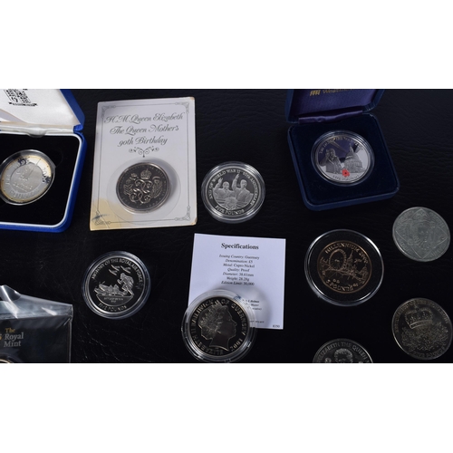A Collection of Royal Mint commemorative £5 coins