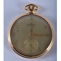 Mens Eurastyle Slim Gold Tone Pocket Watch. Movement - Hand-Wind ...