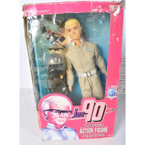 A boxed Joe 90 action figure together with a cased Joe 90 Jet air car ...