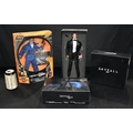 A boxed Hasbro Action man 007 James bond figure together with a ...