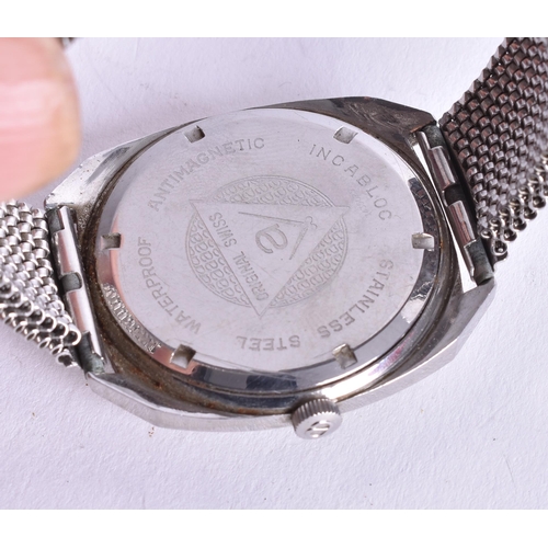 Atlantic Bendate Speedswitch Watch Hand-Wind Working. 3.75 cm wide.