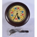 AN RAF CLOCK. 24 cm wide.