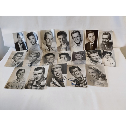 quantity of 1950s Reveille Fan Club postcards