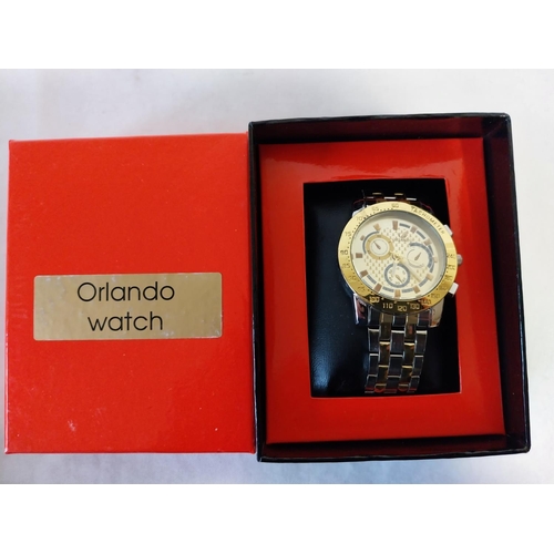 as new Orlando quartz wrist watch