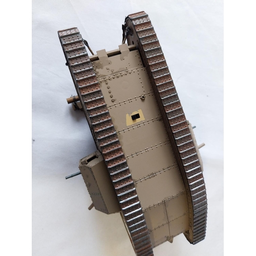 Tamiya 1/35 scale WW1 British Tank Mk.IV Male single motor