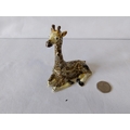 Treasured Trinkets enamelled giraffe trinket box
