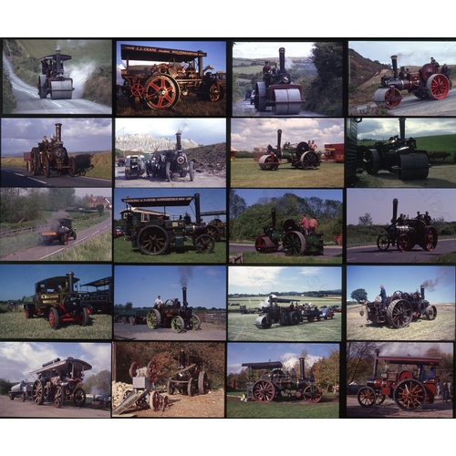 Traction Engines. A good collection of approx. 1500 x 35mm colour ...