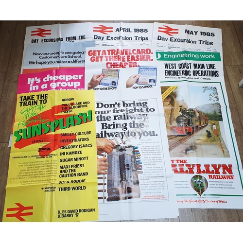 Railway. A selection of 36 British Rail advertising posters from the ...