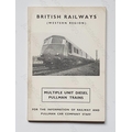 Railway. Paper Railwayana. A British Railways (Western Region), 50 page ...