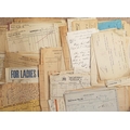 Railway. Paper Railwayana. A folder with approx. 180 pieces of L.M.S ...