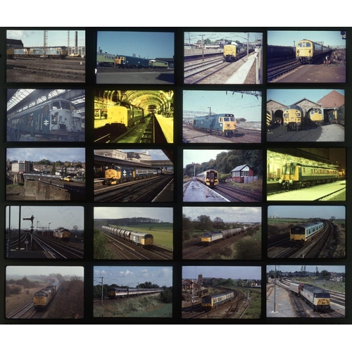 Railway. Modern Traction. A collection of approx. 200 x 35mm, colour ...