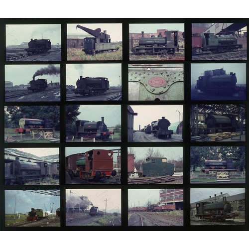 Railway. Industrial. A small selection of 50 x 35mm, original colour ...