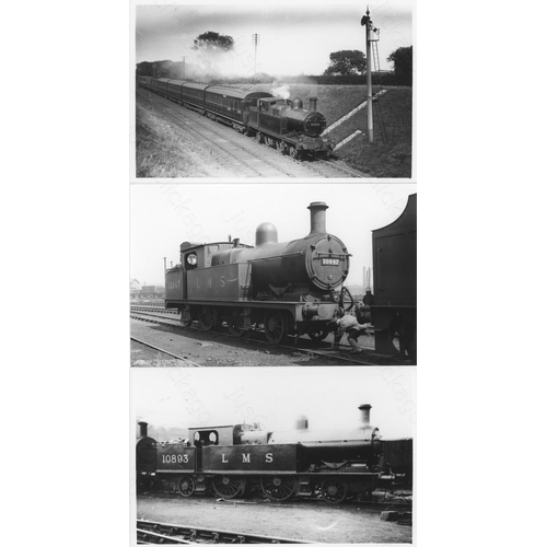 Railway. Post Grouping. A collection of approx. 79, black and white ...