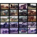 Traction Engines. A collection of approx. 150 x 35mm, original colour ...