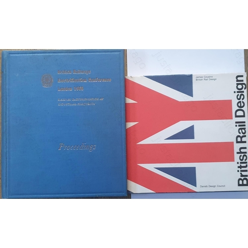 Railway. Books. Two very good hard-back books. 1. British Rail Design ...