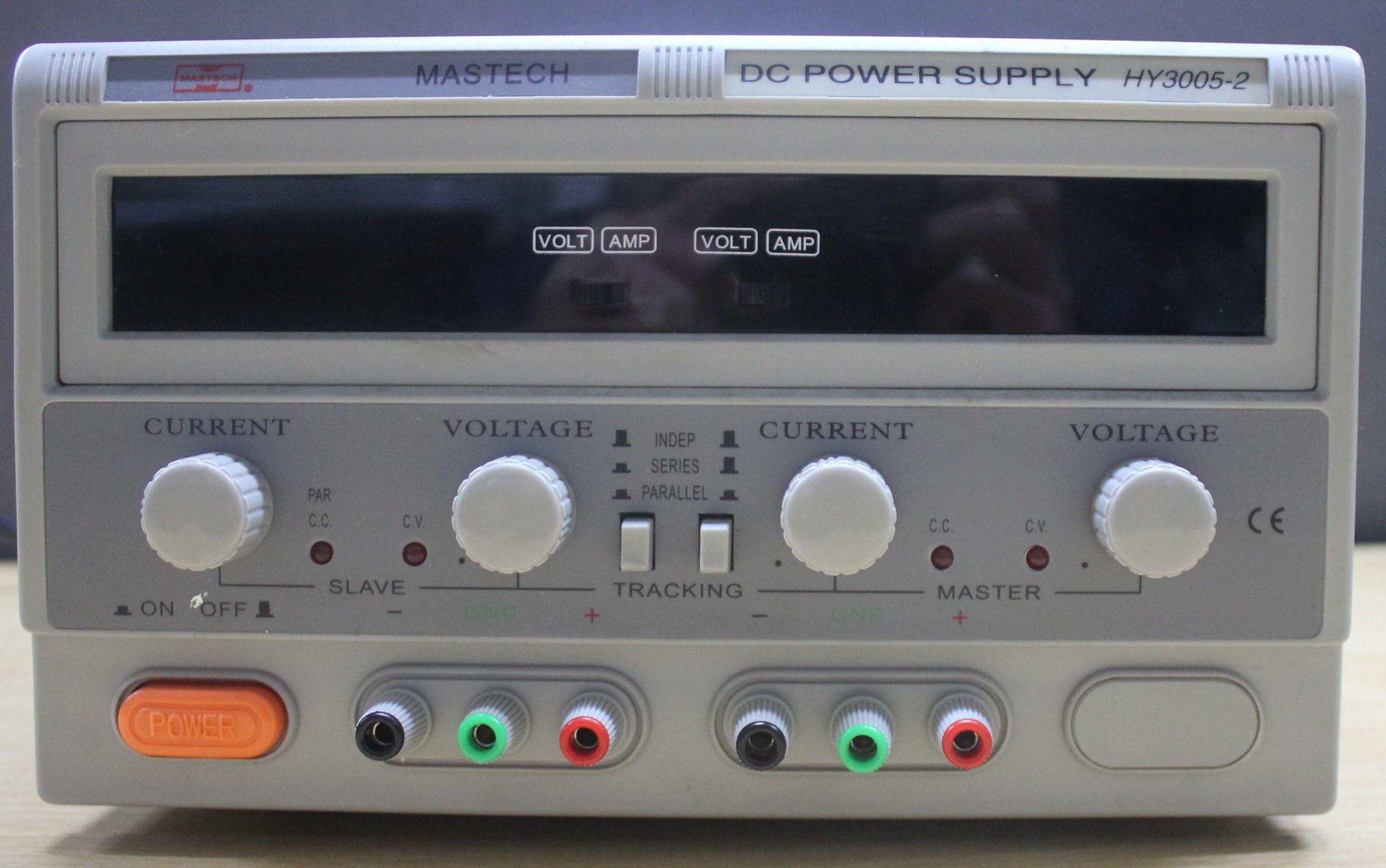 MASTECH HY3005-2 BENCHTOP POWER SUPPLY