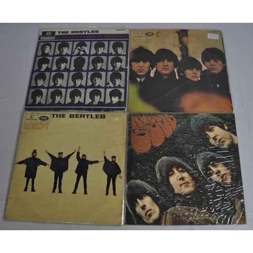 10 BEATLES VINYL LPs