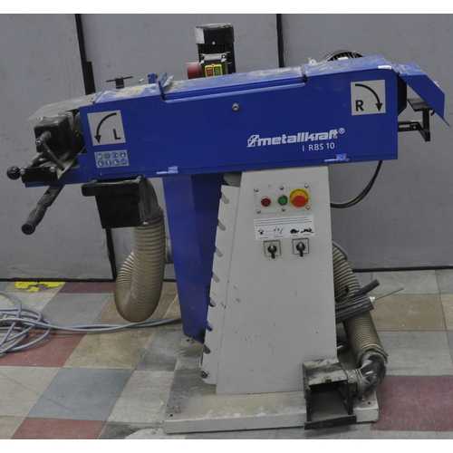 METALKRAFT 110v KRBS 101 COMBINED TUBE, PROFILE & BELT SANDER COMES ...