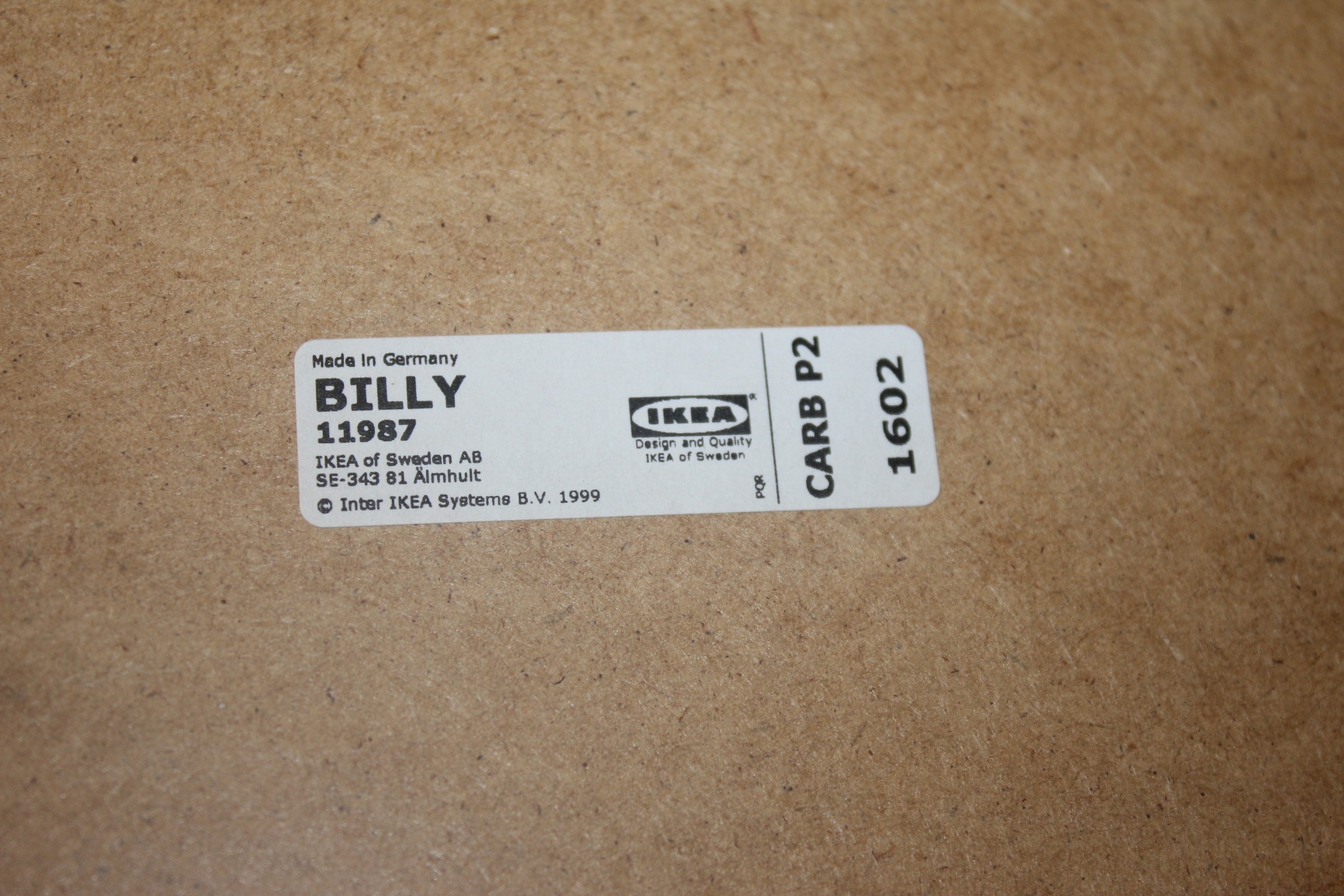 IKEA BILLY OAK EFFECT BOOKCASE