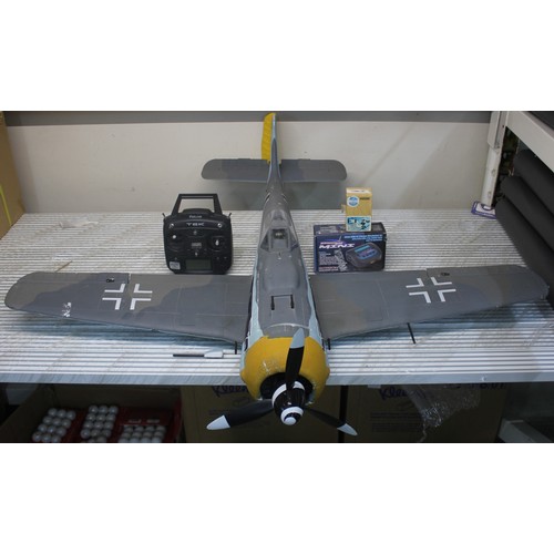 RADIO CONTROLLED AEROPLANE WITH FUTABA T6K DIGITAL PROPORTIONAL RADIO ...